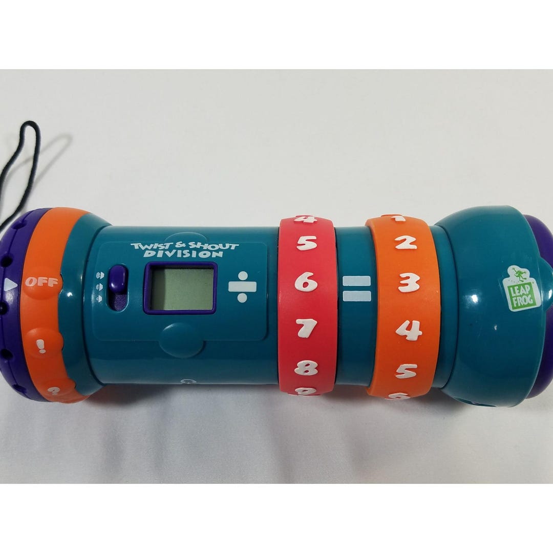 Leapfrog Twist and Shout DIVISION Electronic Learning Game 2001 Tested ...