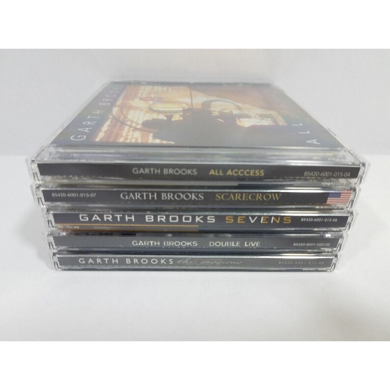 Garth Brooks: the Limited Series 2005 5 CD 1 DVD Box Set Country Music ...
