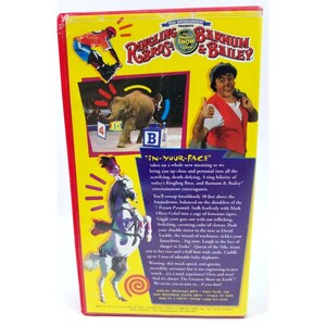 Ringling Bros Barnum & Bailey Circus Extreme Adventure Video VHS 1997 ...
