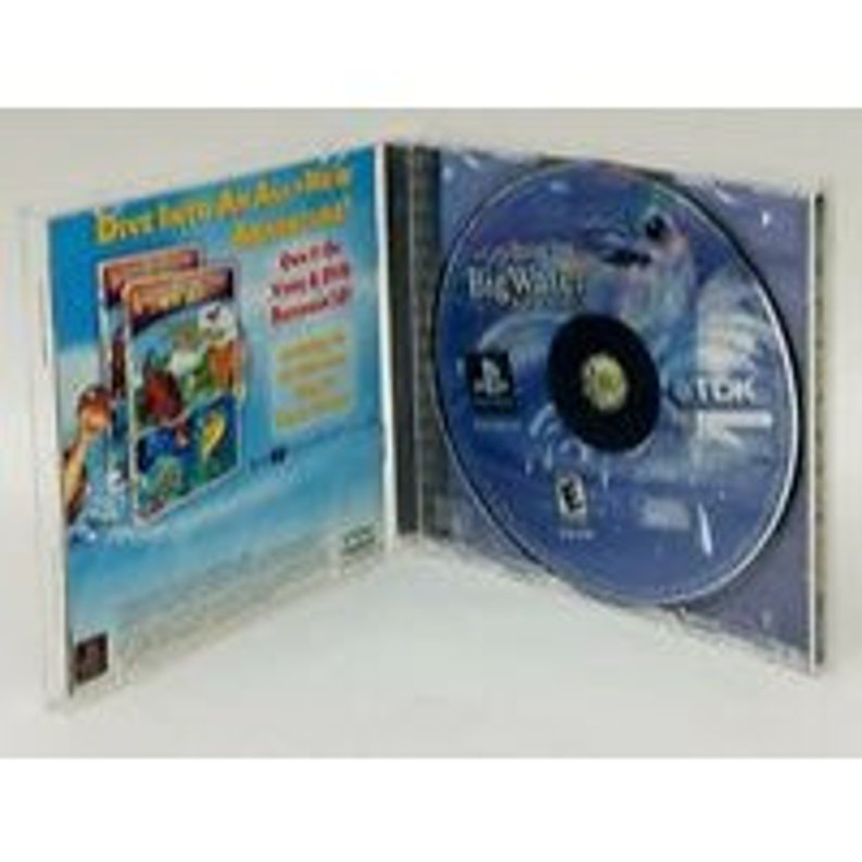 The Land Before Time Big Water Adventure Playstation 1 PS1 Black Label ...