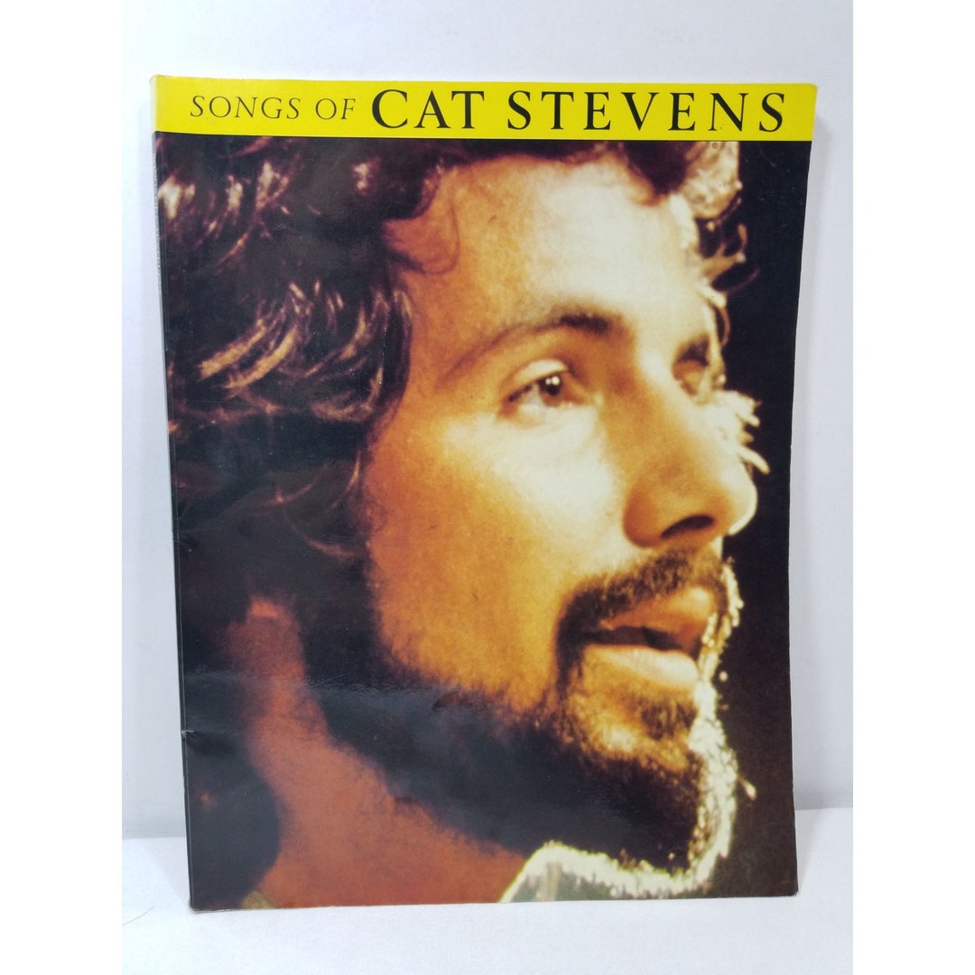 Songs of Cat Stevens Song Book Sheet Music 1983 Vintage - Etsy