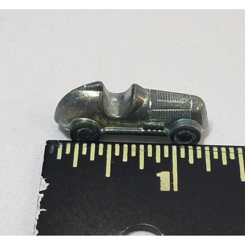 Monopoly Racecar Replacement Token Board Game Piece Pawn Mover Part 80s ...