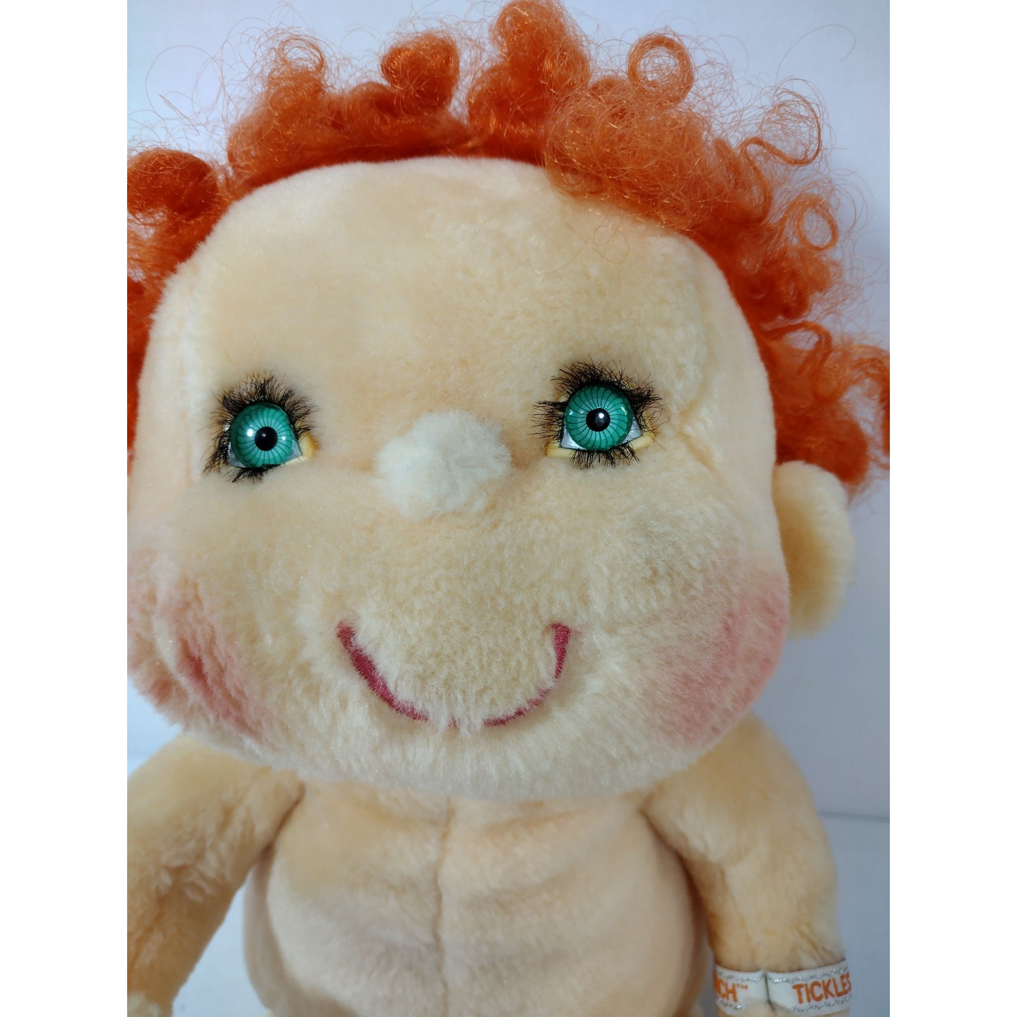 Kenner Hugga Bunch Tickles Plush Doll 1985 Green Eyes Red Hair Vintage ...