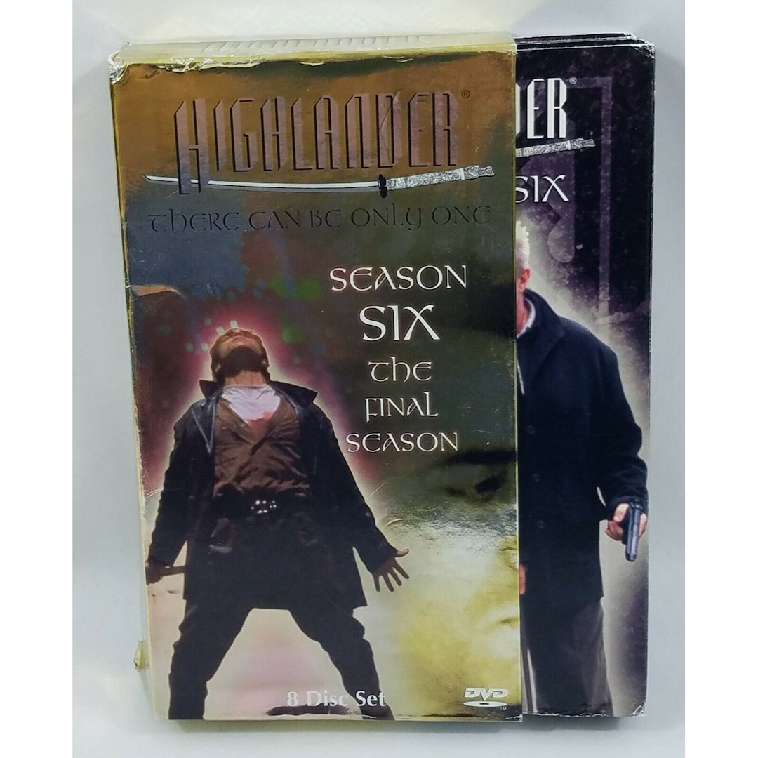 Highlander the Series Season 6 Six the Final Season DVD Set Used - Etsy