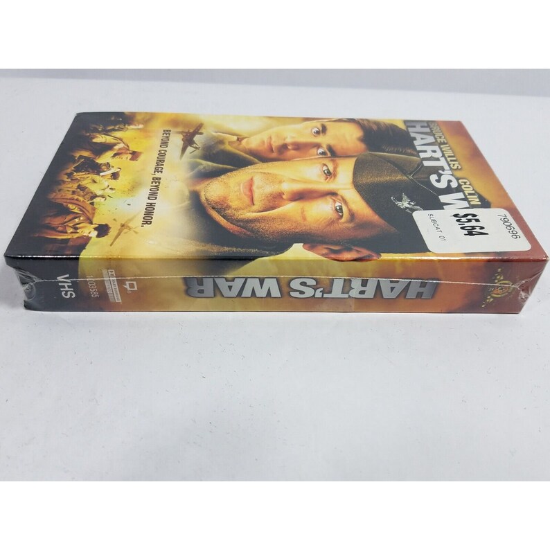 Hart's War VHS Bruce Willis Colin Farrell MGM sellado nuevo - Etsy México