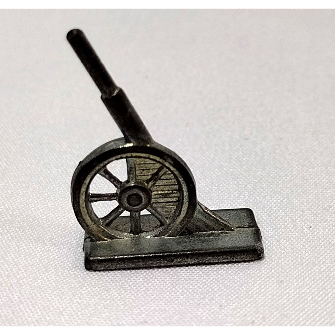 Monopoly Howitzer Cannon Replacement Token Game Piece Part Mover ...