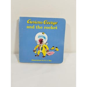 Curious George Board Books Lot of 3 Abcs the Rocket Rides Children's ...