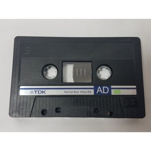 TDK AD 90 Audio Cassette Tape Type I Normal Position Pre-recorded Sold ...