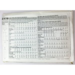 Simplicity Sewing Pattern 2372 Misses Dress Vest Top Skirt Pants Sz 10 ...