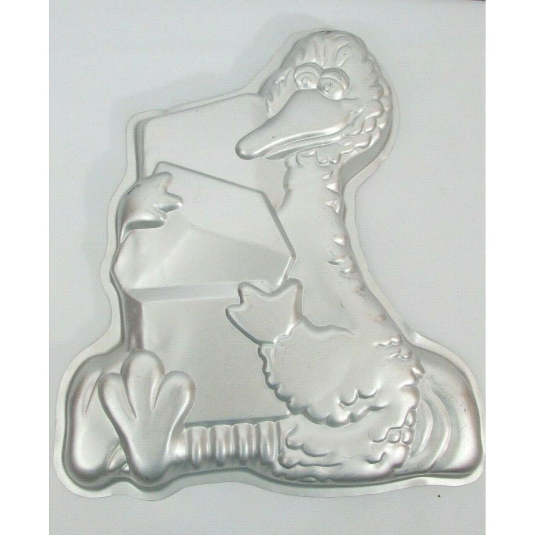 Wilton Sesame Street Cake Pan Big Bird Muppets Vintage 1978 Printed ...
