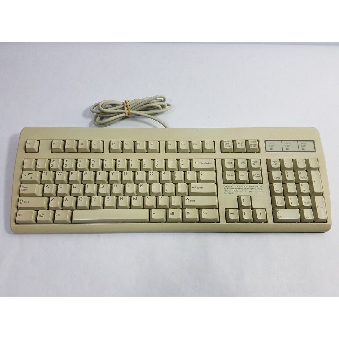 NMB RT2256TW Mechanical Computer Keyboard PS/2 Tested - Etsy