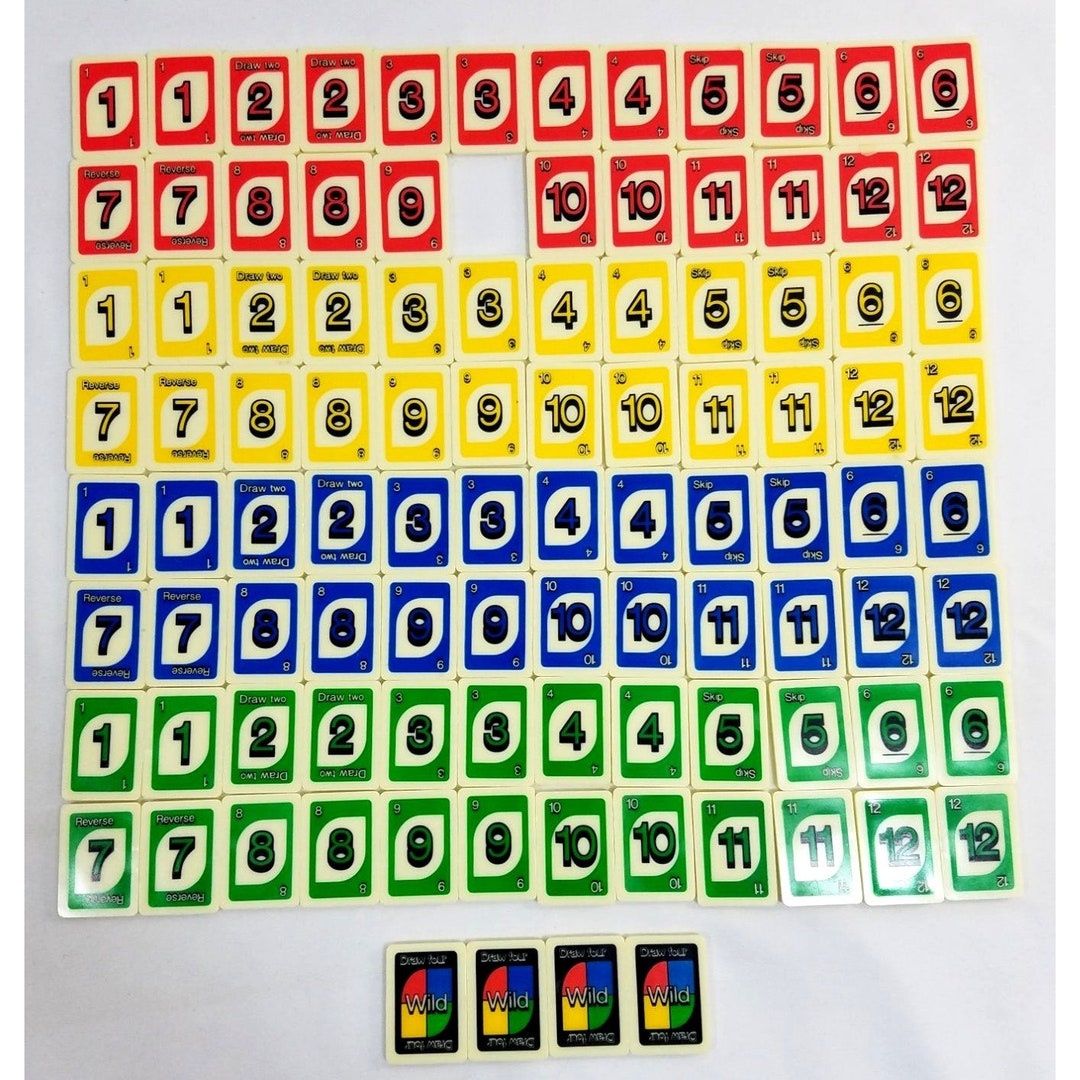 Mattel UNO Rummy up 99 Tiles Replacement Missing One Red #9 Tile 1993 ...