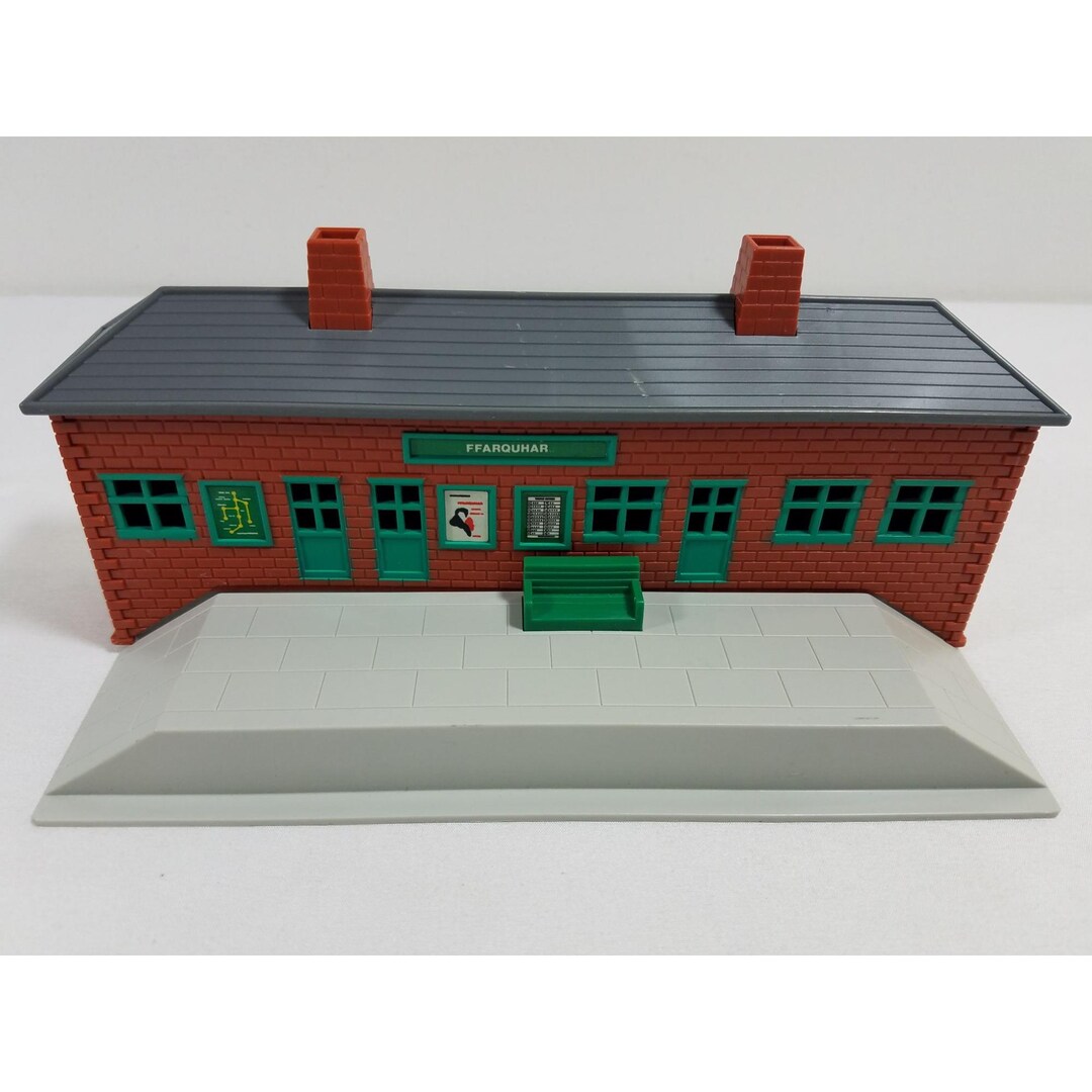 Thomas & Friends Trackmaster Ffarquhar Train Station 1996 TOMY - Etsy