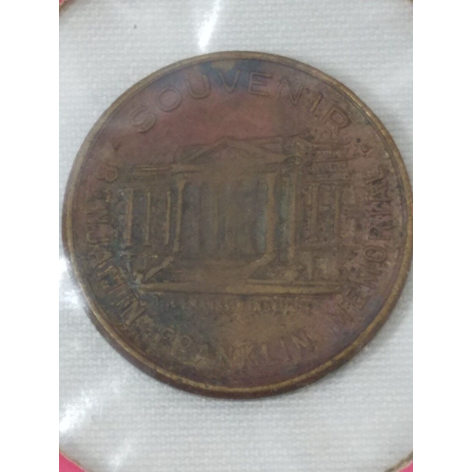 1706-1790 Benjamin Franklin Memorial Souvenir Coin/token - Etsy
