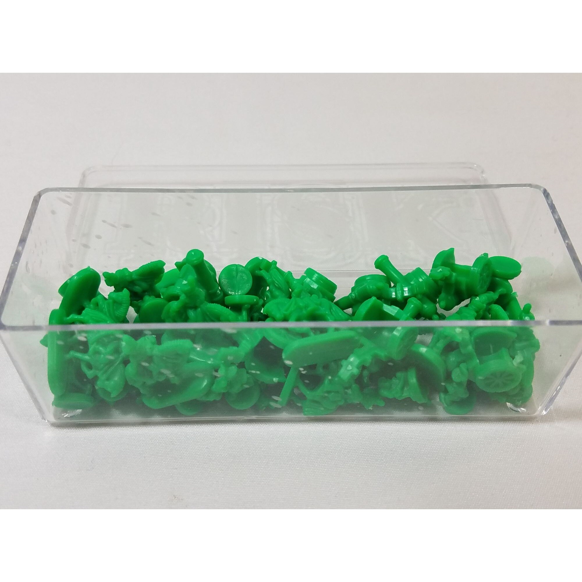 1993 RISK Board Game GREEN Replacement Miniature Army 60 Pieces Parts ...
