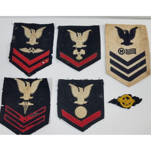 Us Navy Wwii Patches - Etsy
