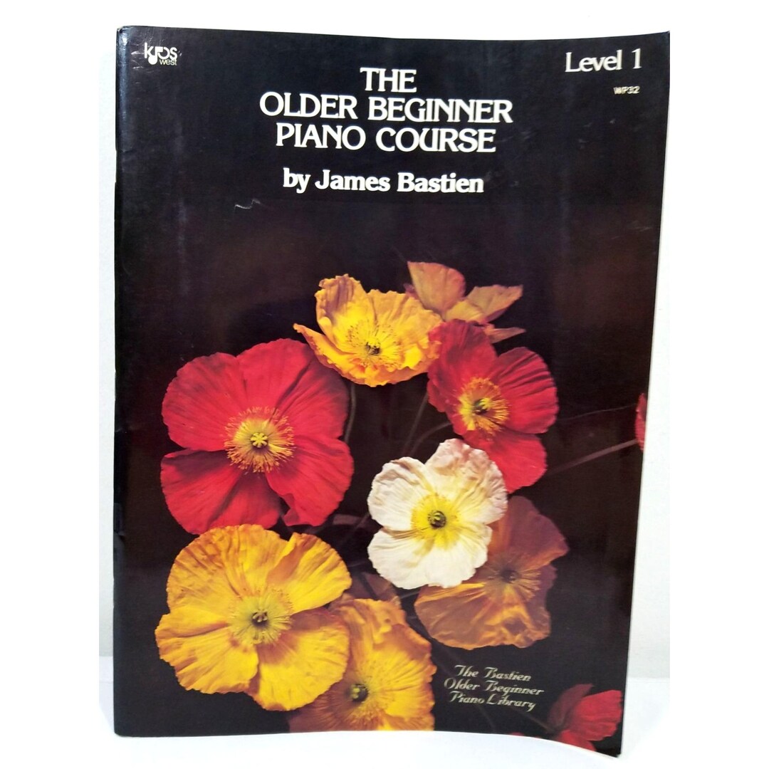 The Older Beginner Piano Course Level 1 by James Bastien 1977 Paperback ...