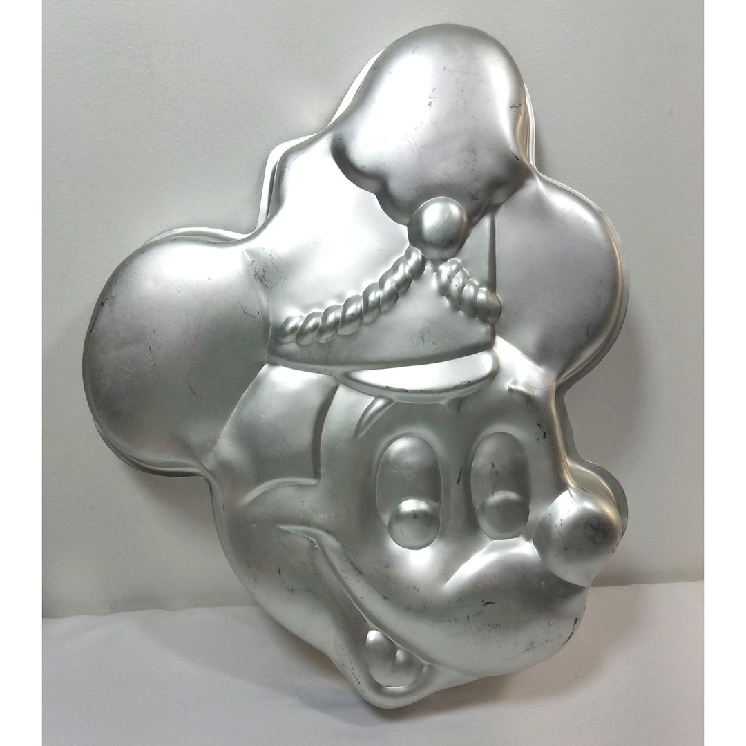 Wilton Mickey Mouse Cake Pan Disney Baking Mold Band Leader Vintage 515 ...