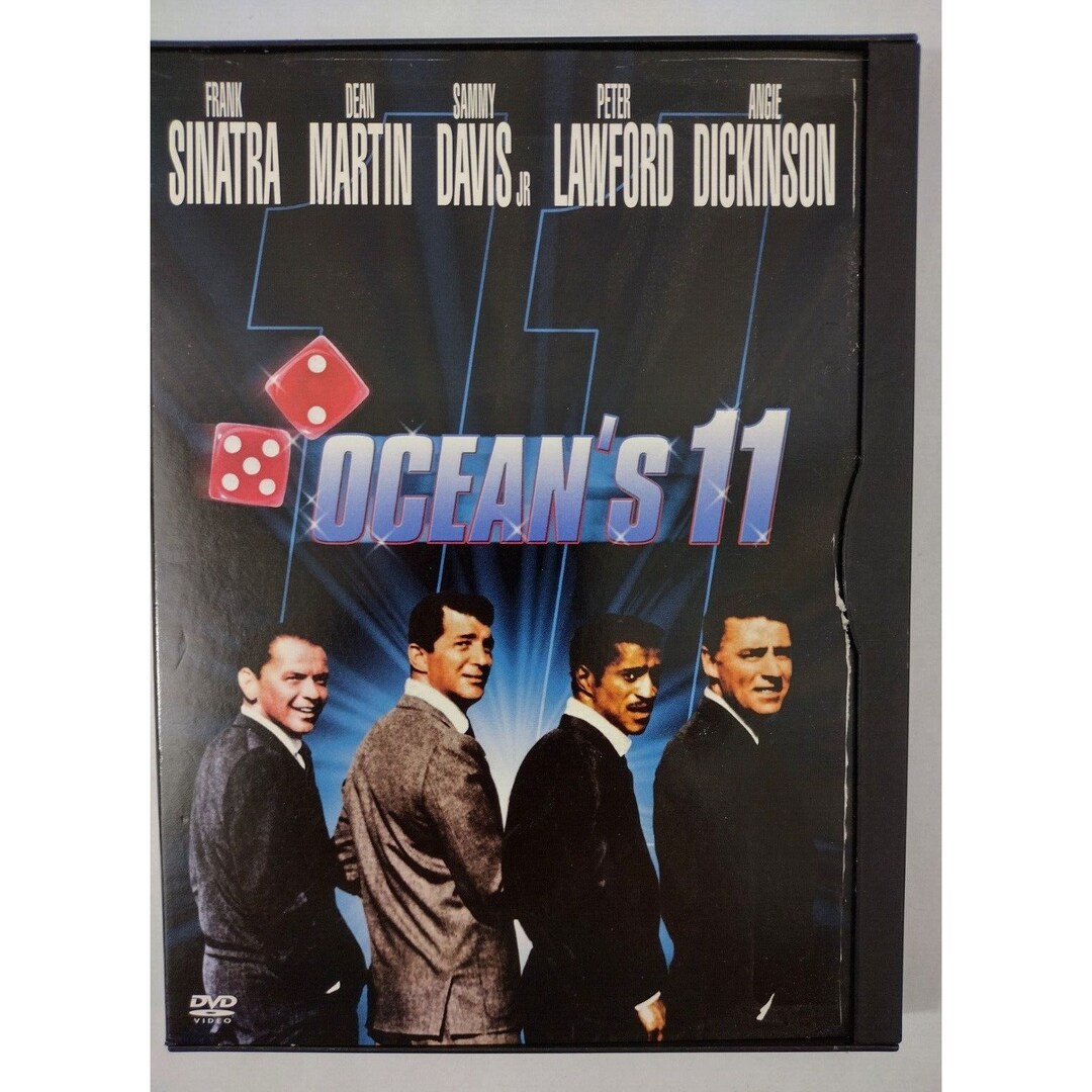 Oceans 11 DVD Movie George Clooney Julia Roberts Matt Damon Brad Pitt ...