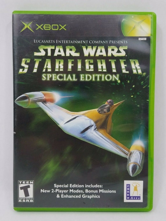 Star Wars: Starfighter Special Edition Microsoft Xbox Game | Etsy