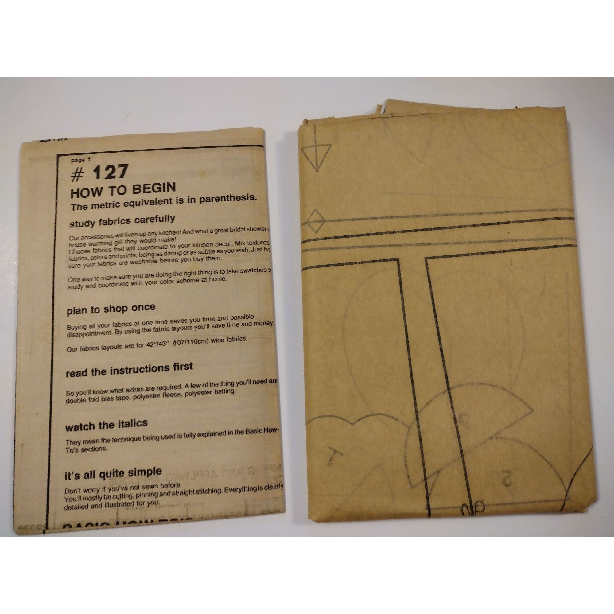 Simplicity House Sewing Pattern 127 10 Appliance Covers Apple - Etsy