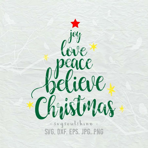 Joy Love Peace - Etsy