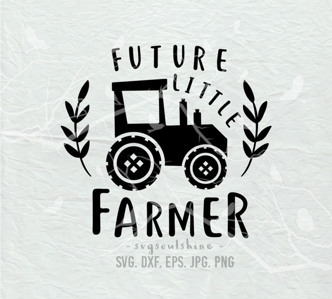 Future Little Farmer Svg Farm SVG Baby Svg Silhouette Cut File Cricut ...