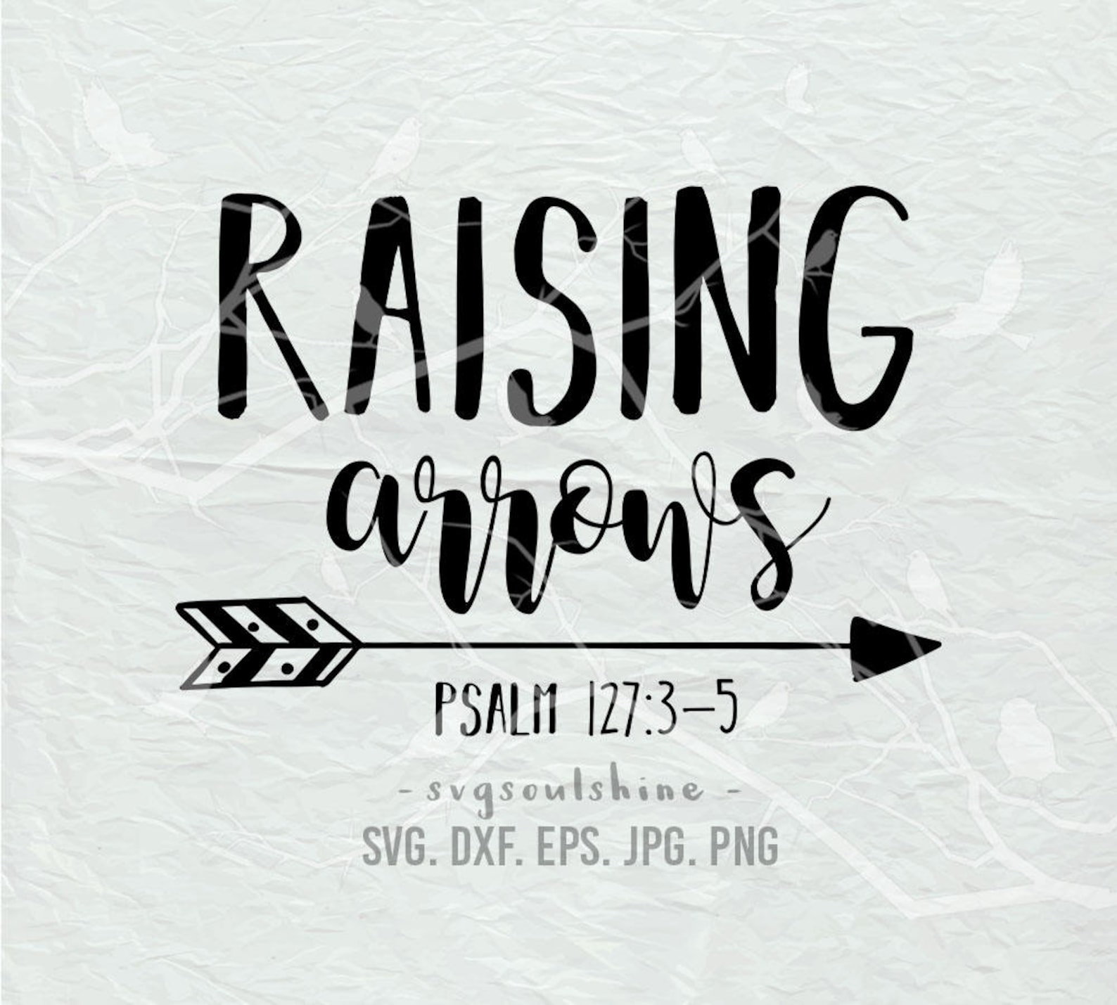 Raising Arrows SVG File Silhouette Cut File Cricut Clipart - Etsy