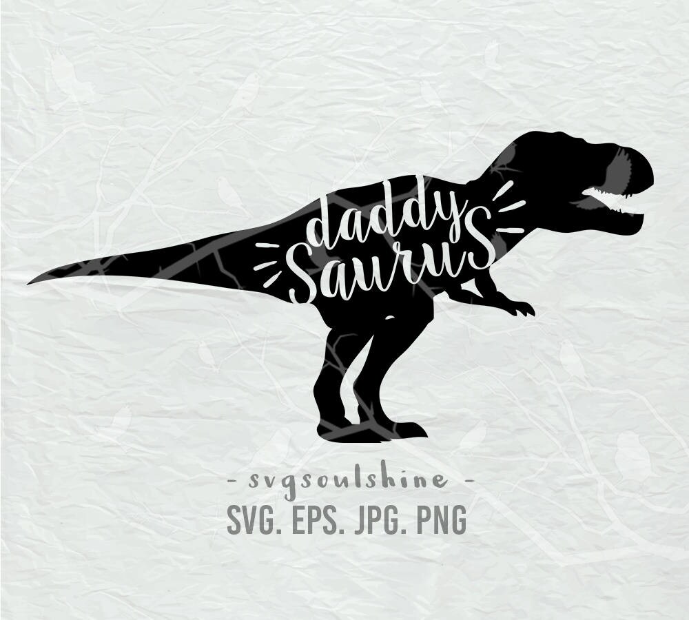 Four-ocious Dinosaur SVG PNG Dad-a-saurus 4th birthday Sis-a-saurus t ...