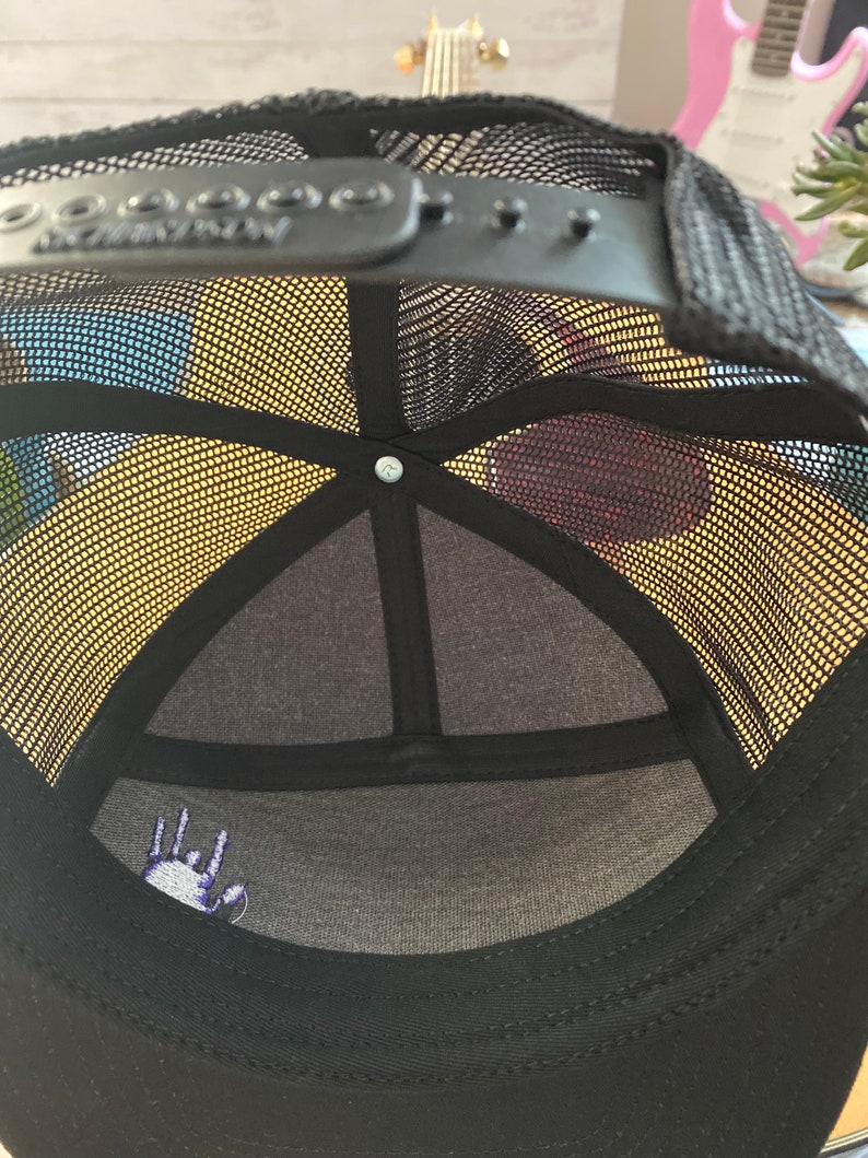 Purple Jerry Hand 7-panel Snapback Hat - Etsy