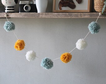 Pompom Yarn | Etsy