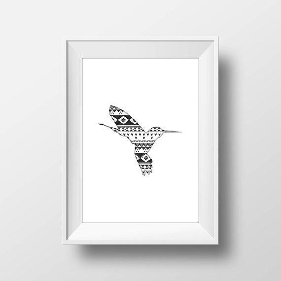 Aztec Blue Hummingbird