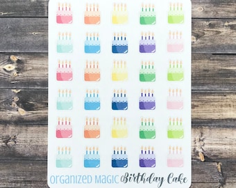 Calendar stickers | Etsy