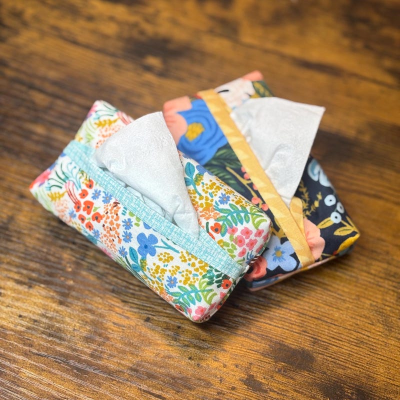 Pocket Tissue Container - Etsy