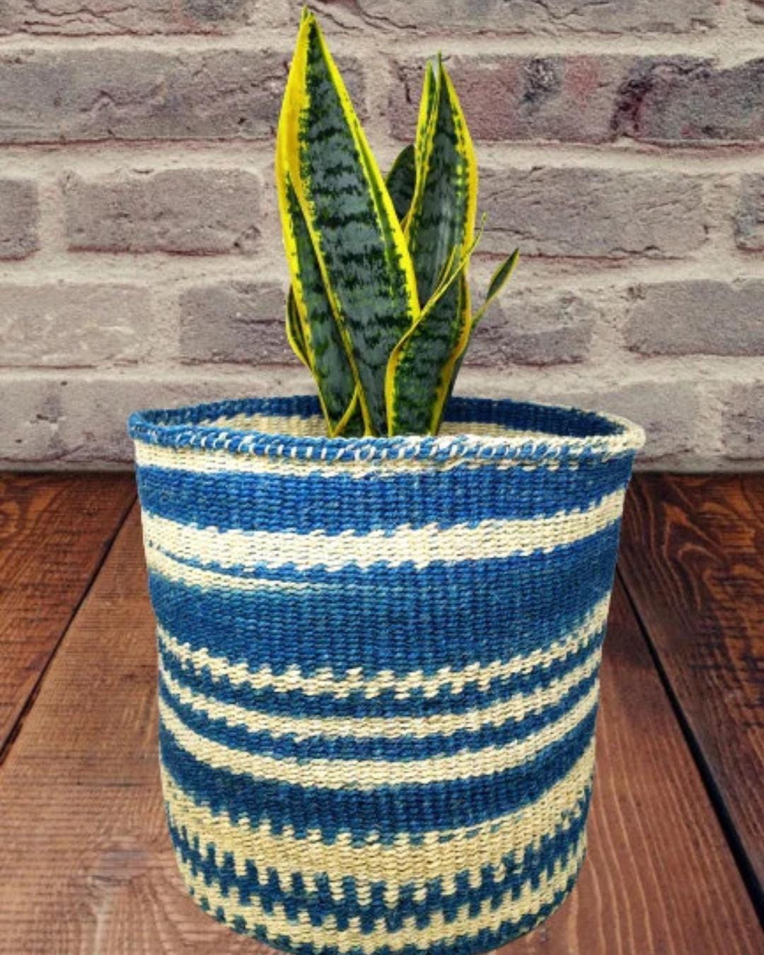 Large Storage Basket, Baskets for Plants, Large Woven Planters , Woven ...