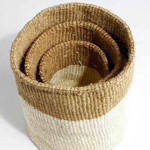 African Storage Basket, Woven Storage Basket, Decorative Basket ...