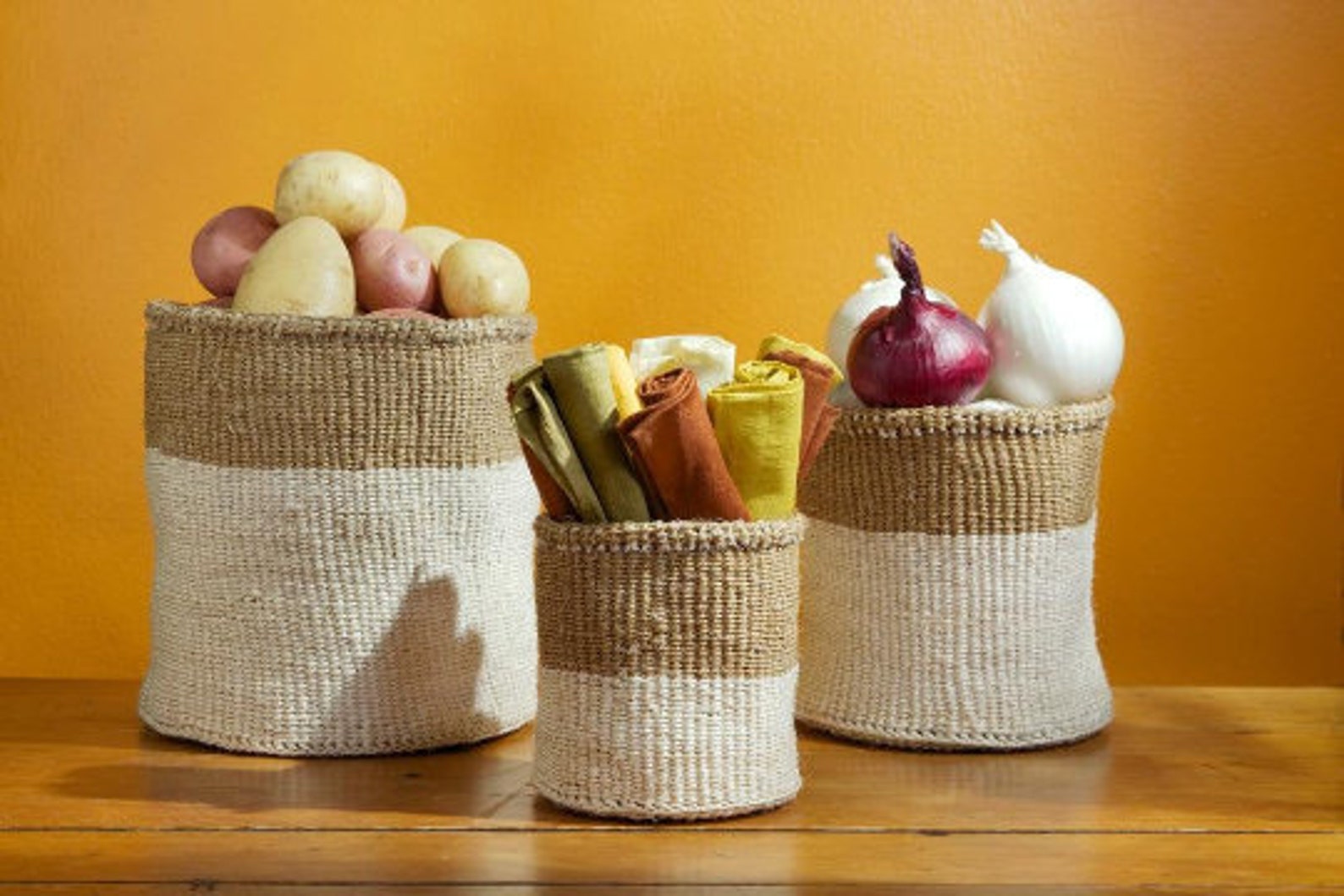 African Storage Basket Woven Storage Basket Decorative - Etsy