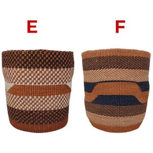 Handmade Kiondo Sisal Basket: African Woven Storage, Rustic Decor - Etsy