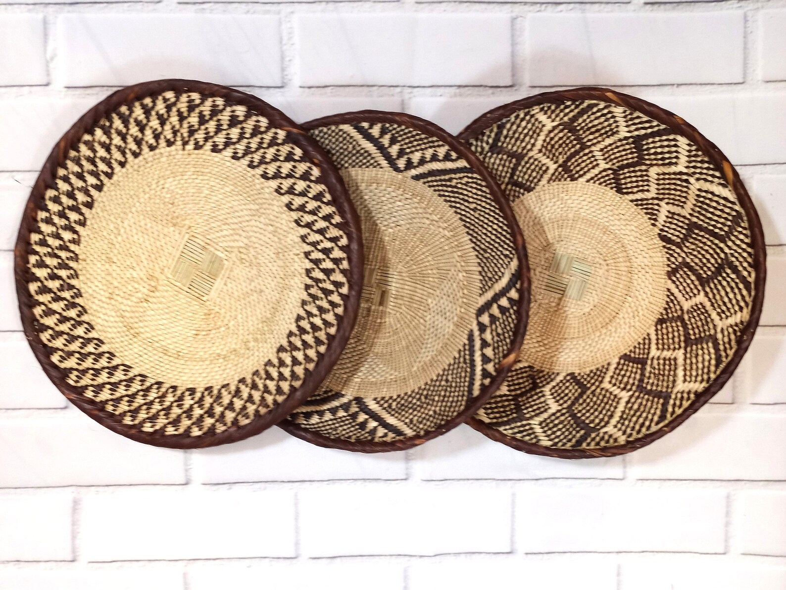 Tonga Baskets African Wall Basket Woven Wall Baskets Wall | Etsy
