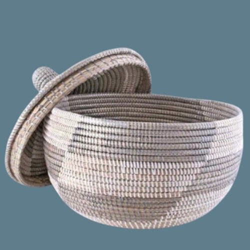 Lidded Baskets Baskets With Lids Basket Storage Basket With - Etsy