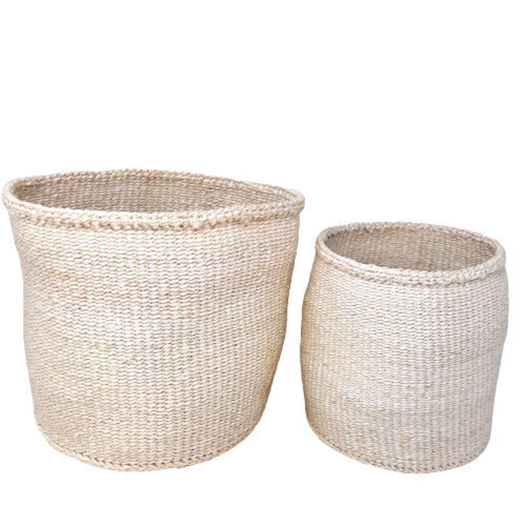 Storage Baskets Round Storage Baskets Baskets for Storage - Etsy