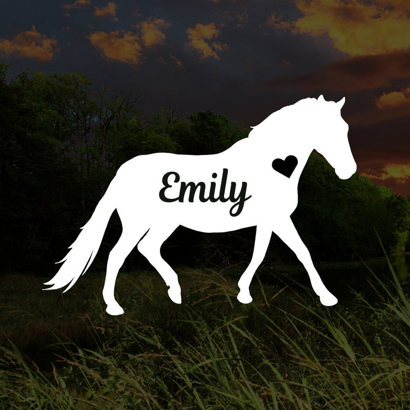 Horse Decals Small - Etsy