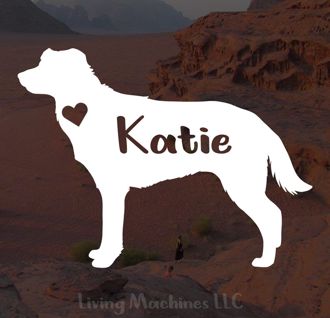 Personalized Chinook Dog Decal: Custom Vinyl Sticker for Car, Laptop - Etsy