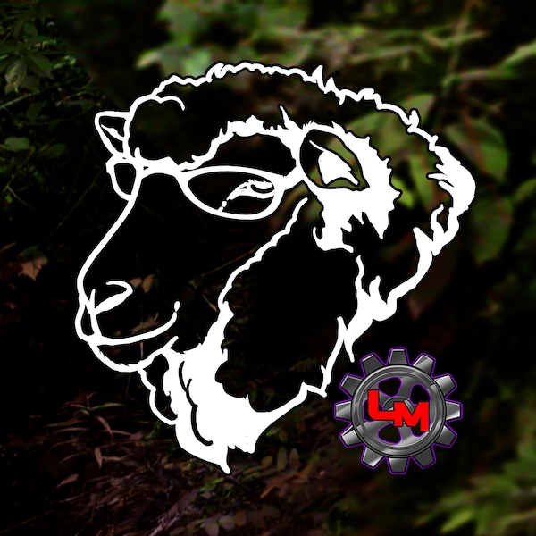 Show Lamb Decal - Etsy