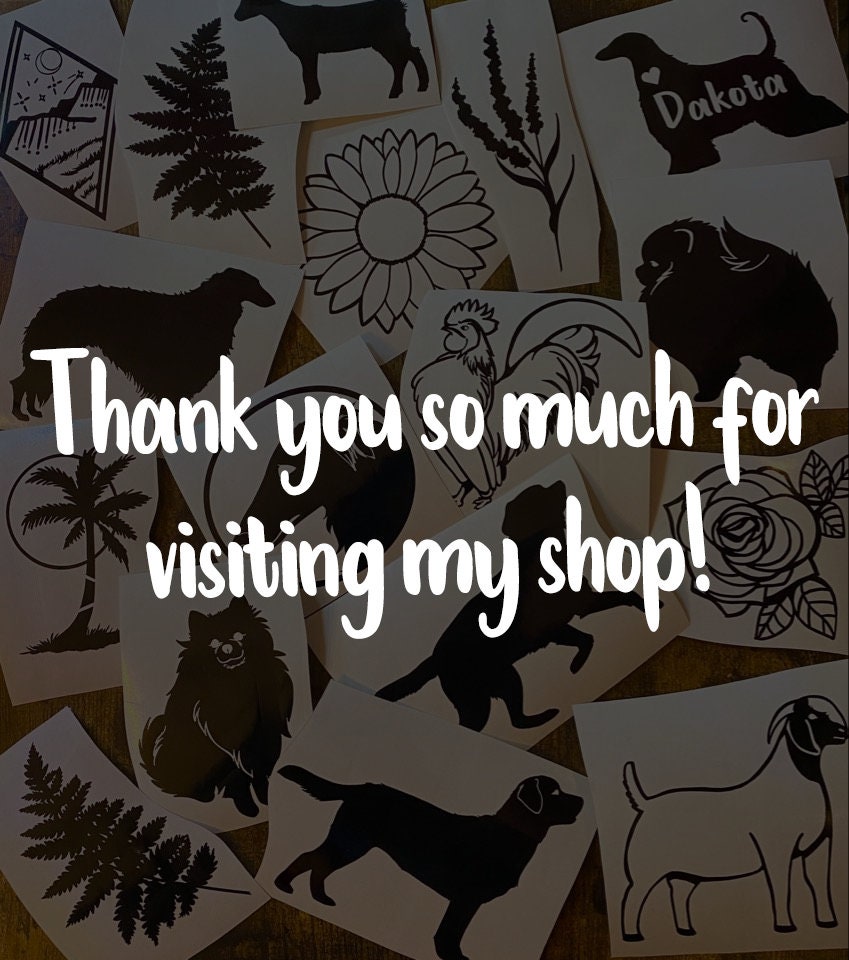 American Eskimo Decal: Dog Lover Vinyl Sticker - Etsy