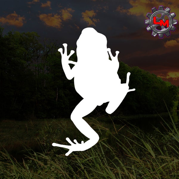 Frog Wall Decal - Etsy