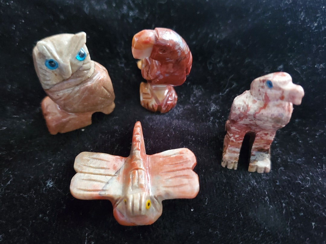 Hand Carved Agate Spirit Animals - 10-20 Grams - Etsy