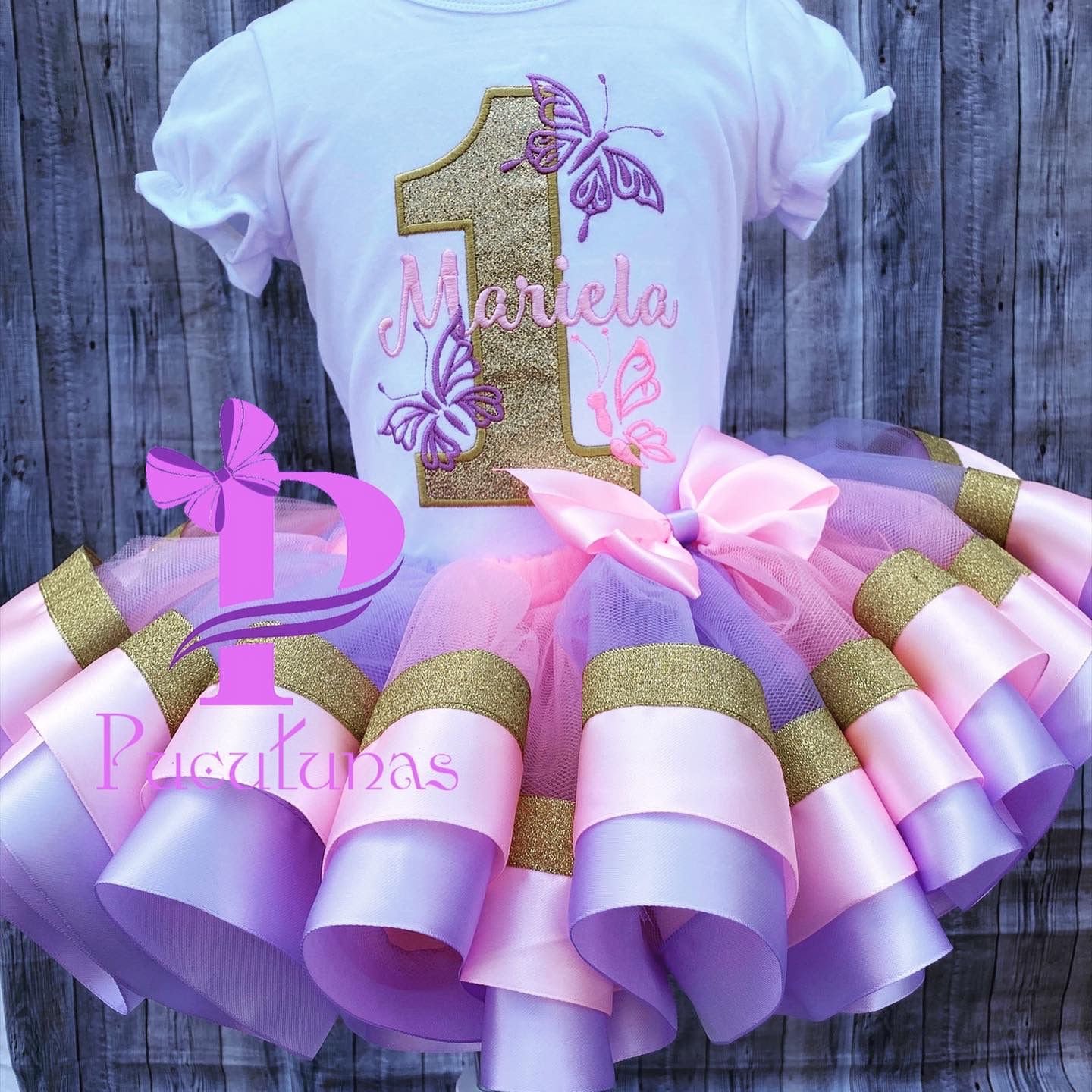 Butterfly Birthday Tutu Set - Etsy