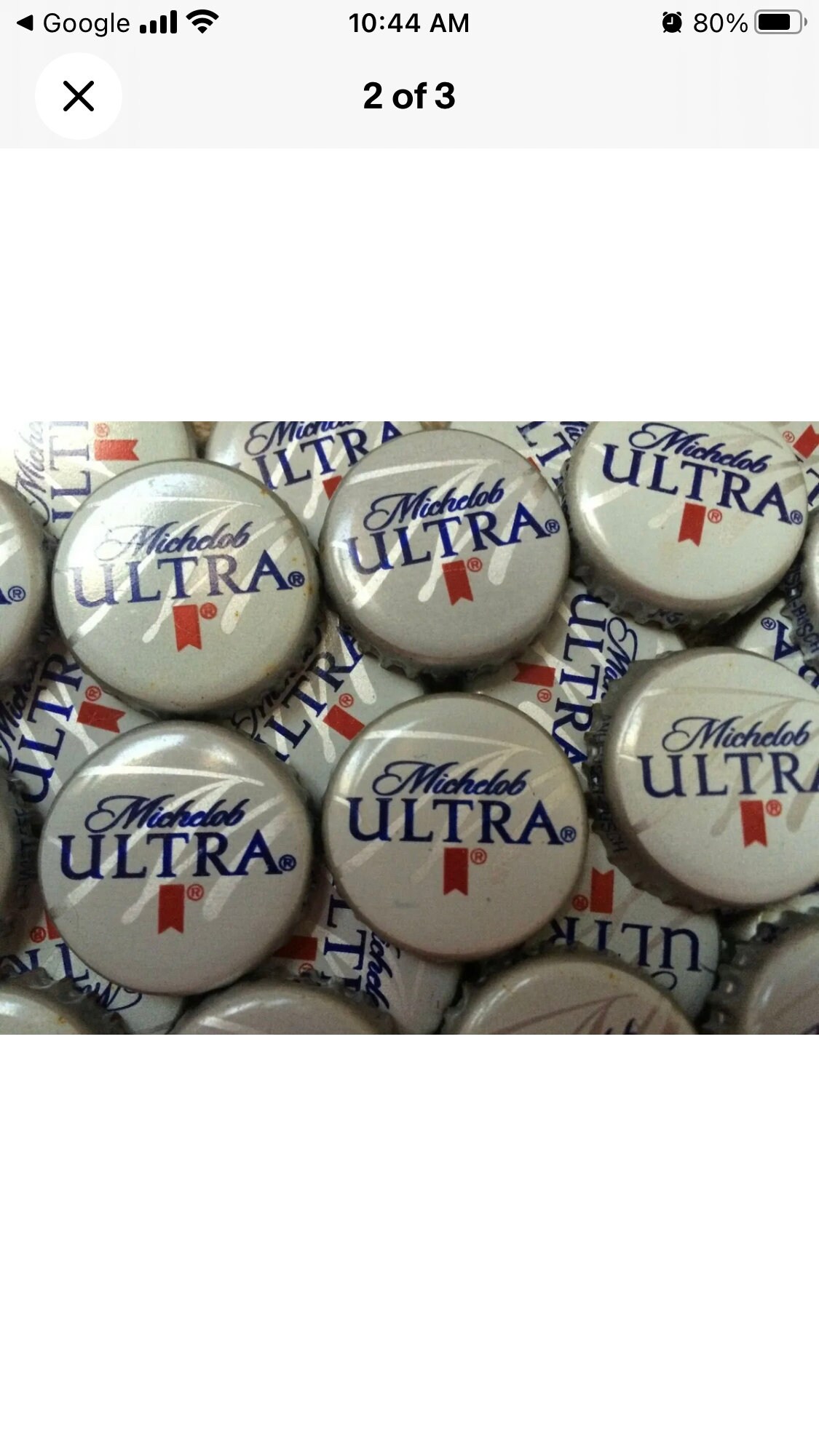 100 Lot MICHELOB ULTRA Beer Bottle Caps Crownsno Dents Clean - Etsy
