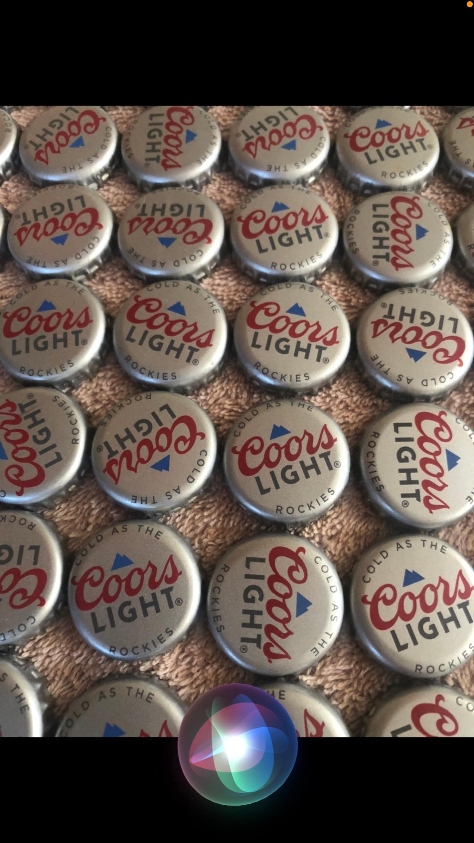 100 Lot COORS LIGHT Beer Bottle Caps Crownsno Dents Clean - Etsy UK